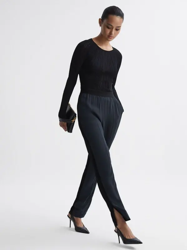 REISS Leona Tapered Trousers