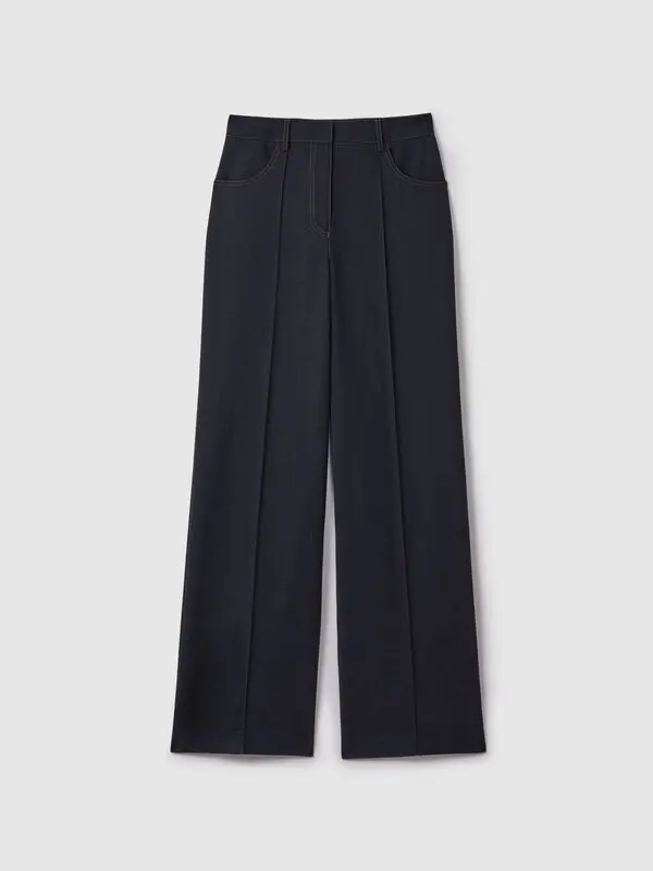 REISS Raven Wool Blend Suit Trousers