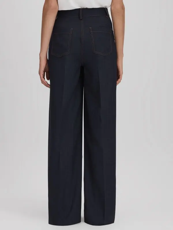 REISS Raven Wool Blend Suit Trousers
