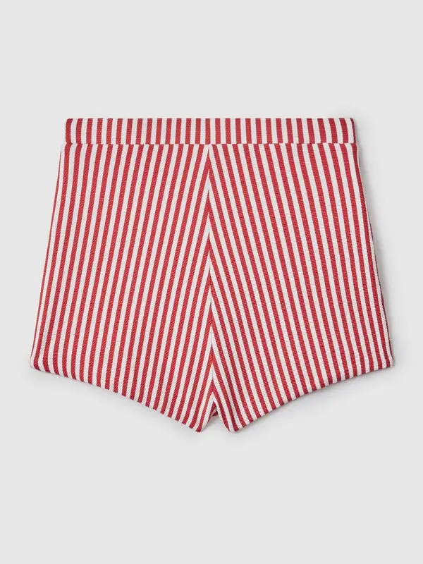 FELLA High Rise Striped Shorts