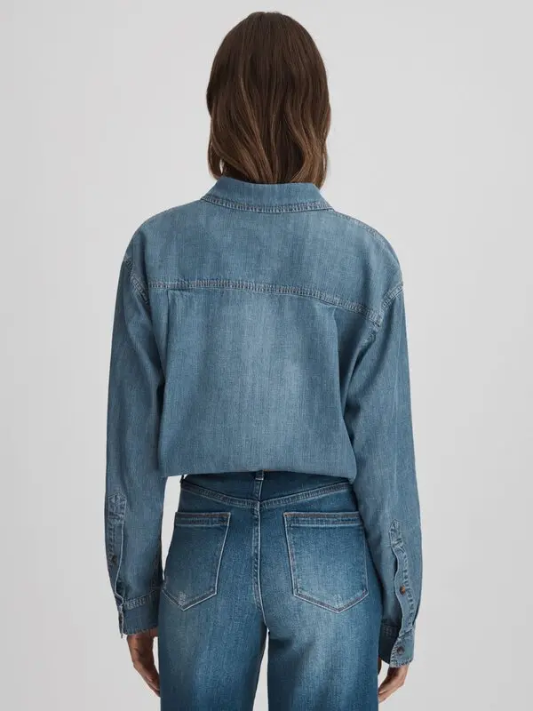 REISS Carter Denim Shirt