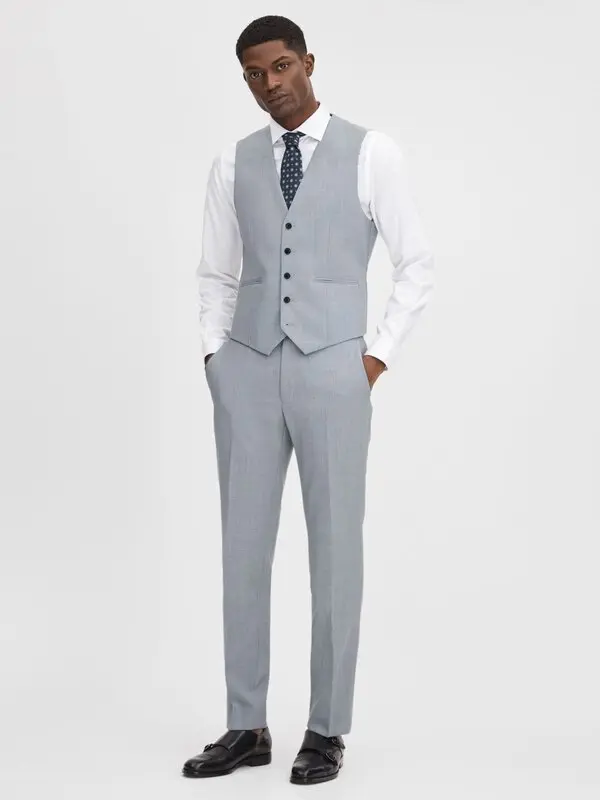 REISS Dandy Slim-fit Wool Waistcoat