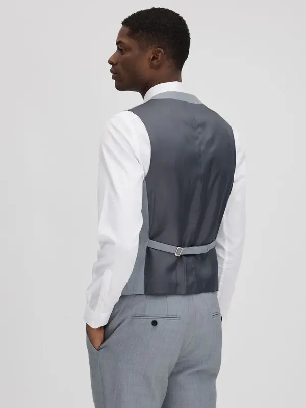 REISS Dandy Slim-fit Wool Waistcoat