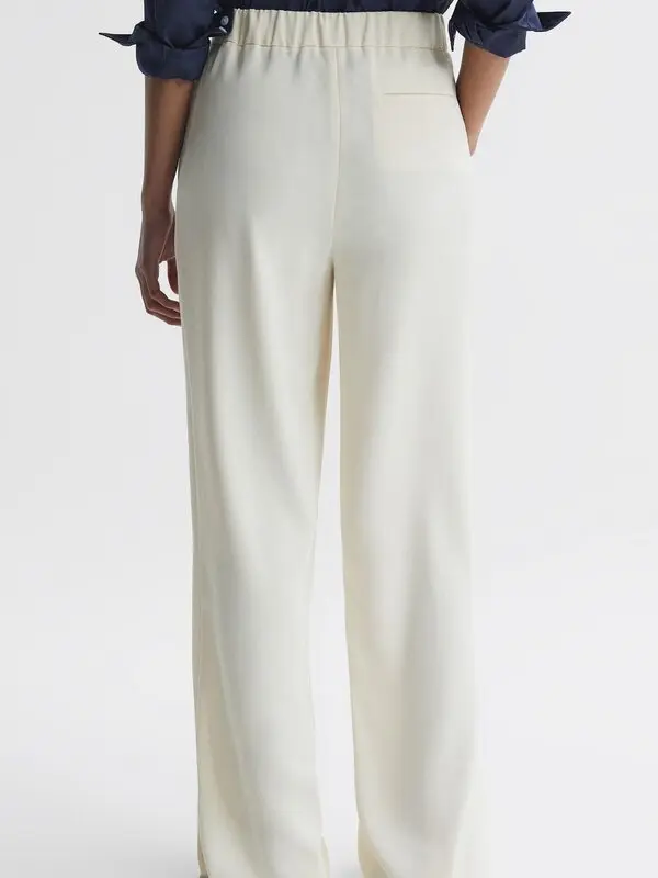 REISS Aleah Wide Leg Trousers