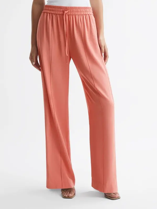 REISS Mina Wide-leg Trousers