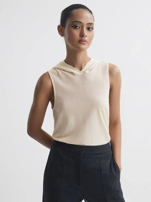 REISS Hayley Relaxed Fit Hoodie