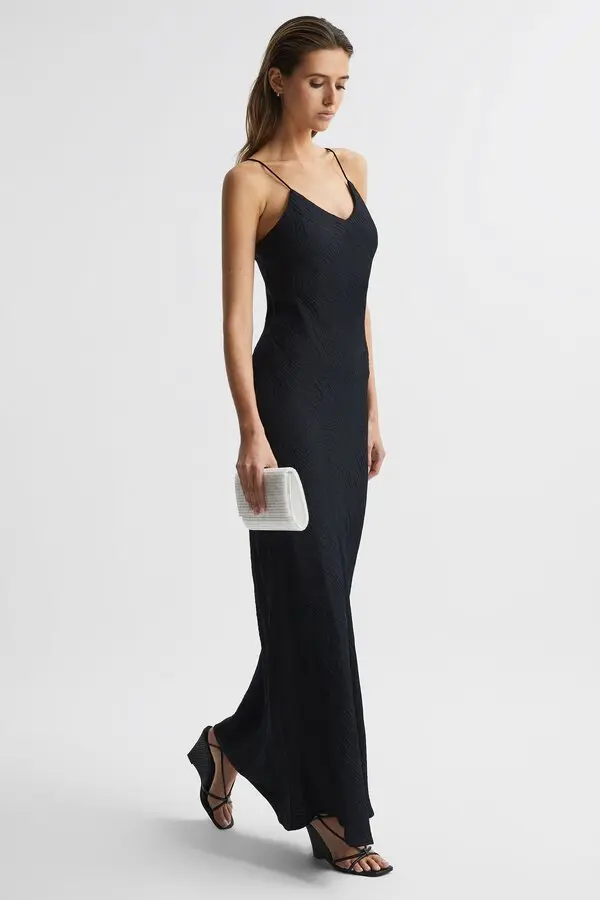chinese dress ladies Dolce & Gabbana Jacquard A-Line Maxi Dress