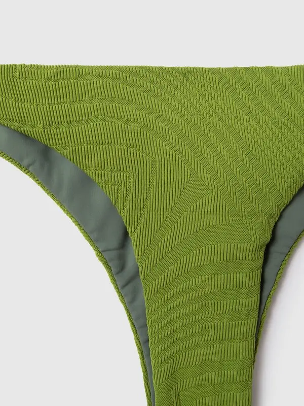 FELLA Smithfella Low-rise Bikini Bottoms - Fern Green