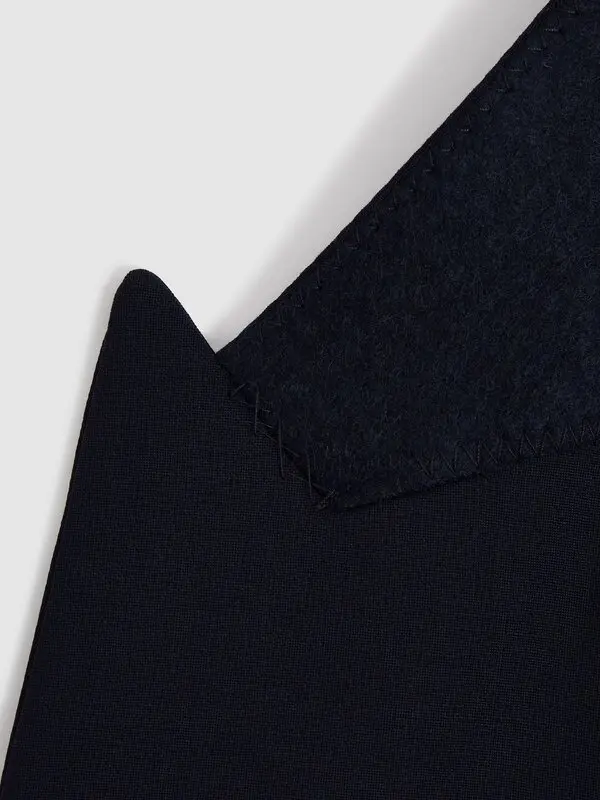 REISS Poker Modern Fit Performance Dinner Jacket - Navy