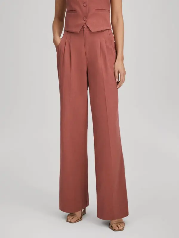 Paige Merano Wide-leg Trousers