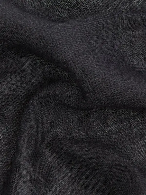 REISS Piazza Linen Plain Pocket Square