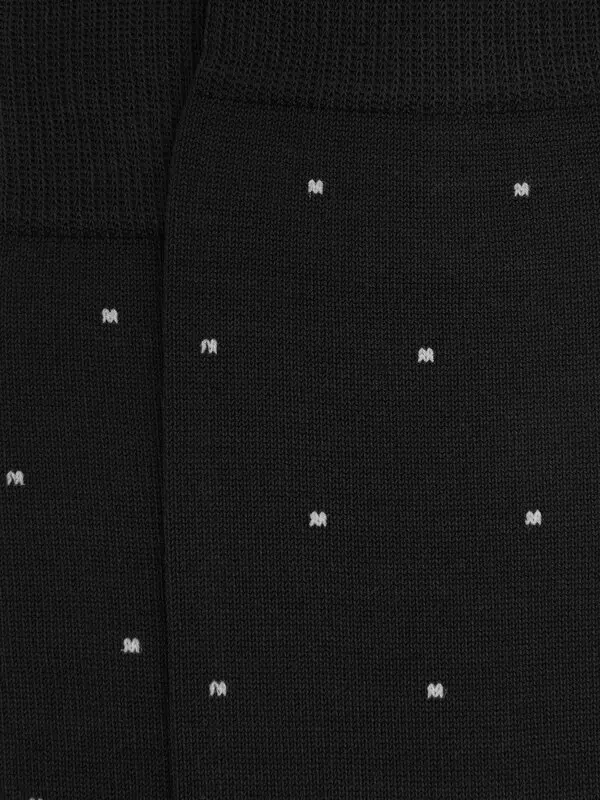 REISS Polka Dot Socks - Black