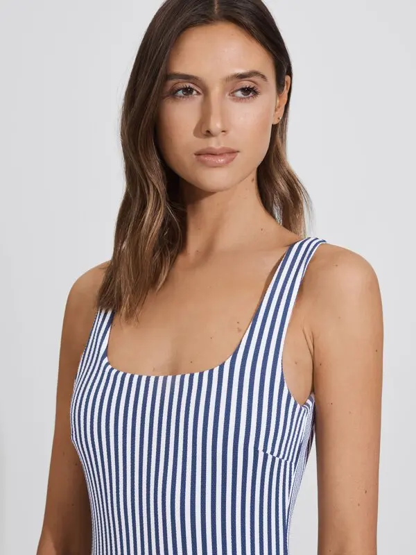 FELLA Striped One Piece Swimsuit