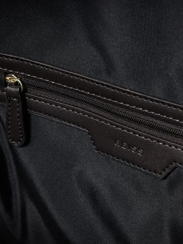 REISS Drew Neoprene Zipped Backpack