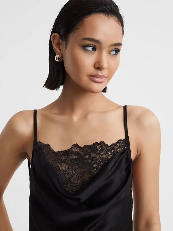 a black lace dress Rapheala Italian Lace Dress Black main image 0