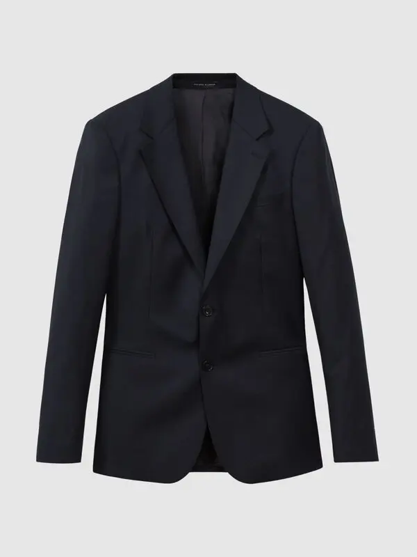 ATELIER Westminster Wool Cashmere Slim Fit Single Breasted Blazer