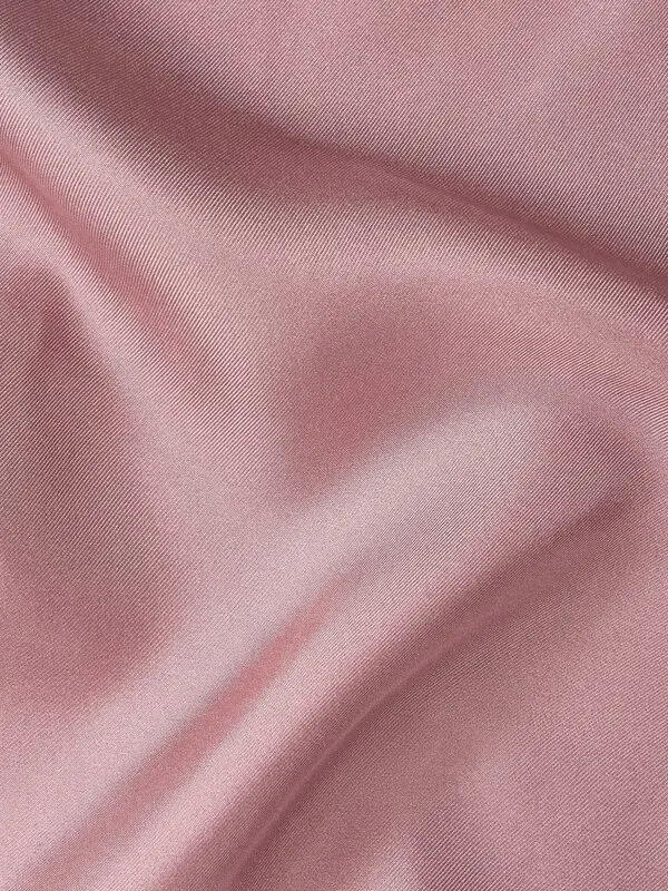 REISS Ceremony Plain Silk Pocket Square - Pink