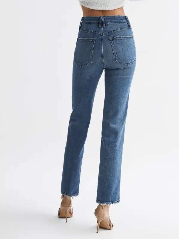 Good American Good Curve Straight Leg Jeans