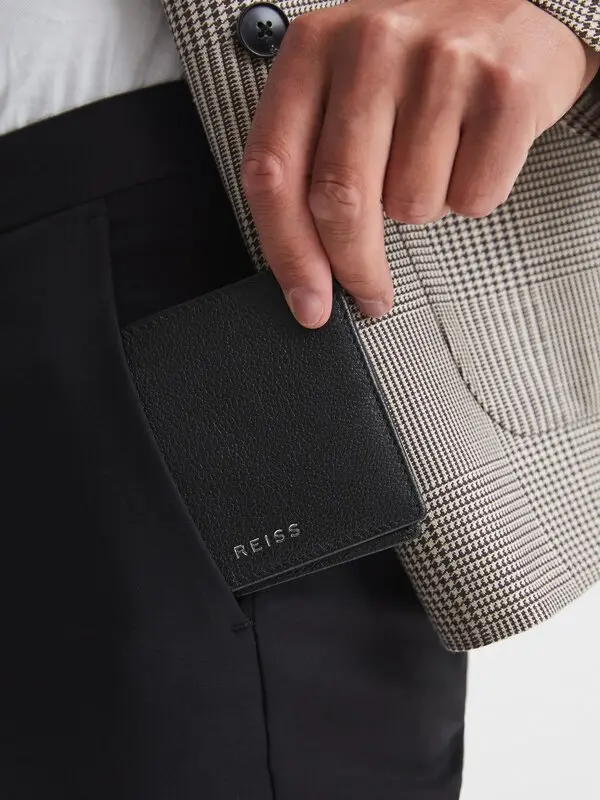 REISS Cabot Leather Wallet