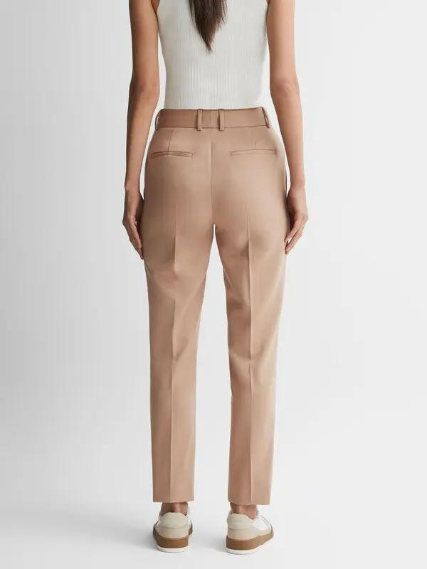 REISS Marlie Slim Fit Wool Blend Trousers
