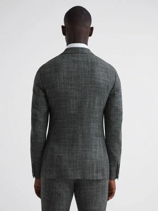 REISS Croupier Slim Fit Wool Single Breasted Blazer