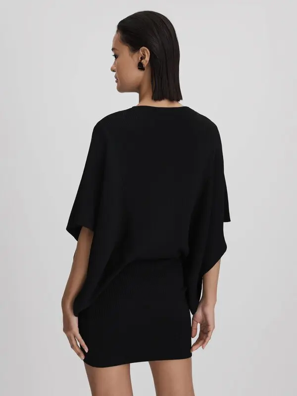 REISS Julia Knitted Mini Dress