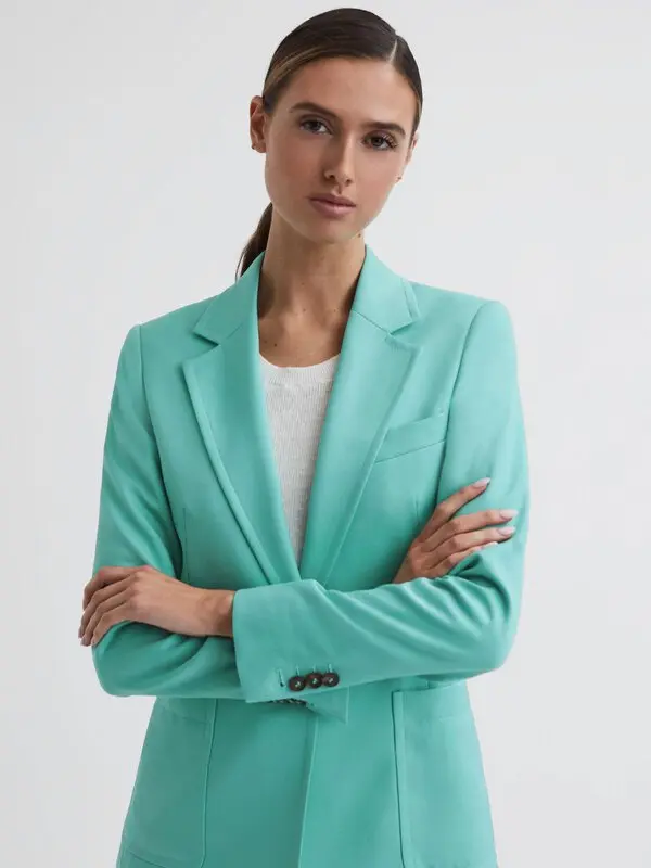 REISS Ember Tailored Single-breasted Blazer
