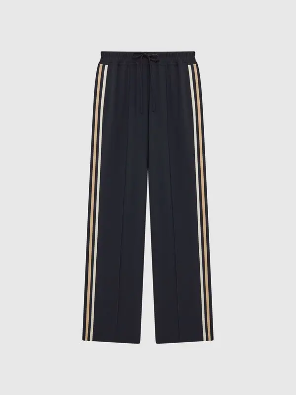 REISS Odell Wide Leg Trousers