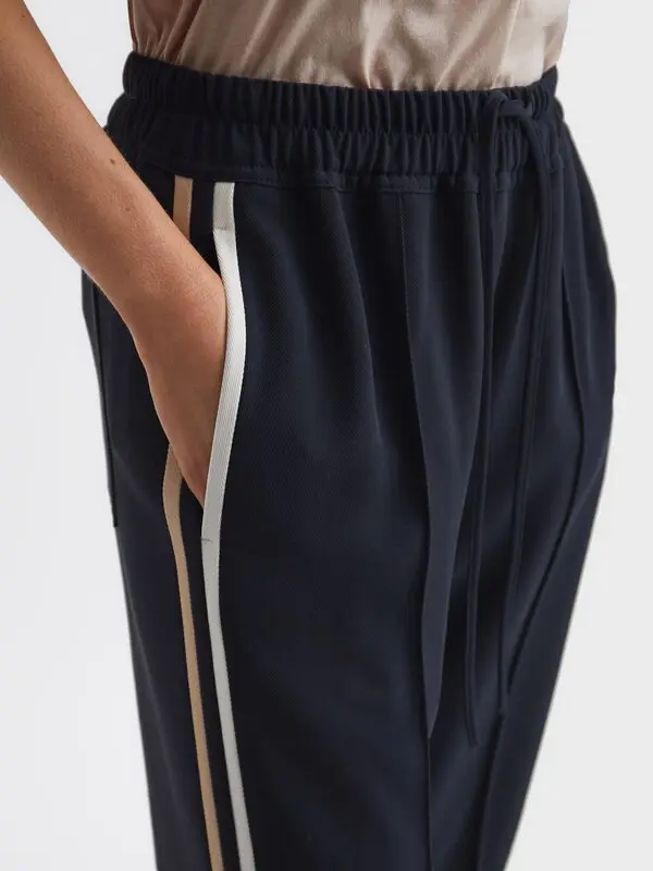 REISS Odell Wide Leg Trousers