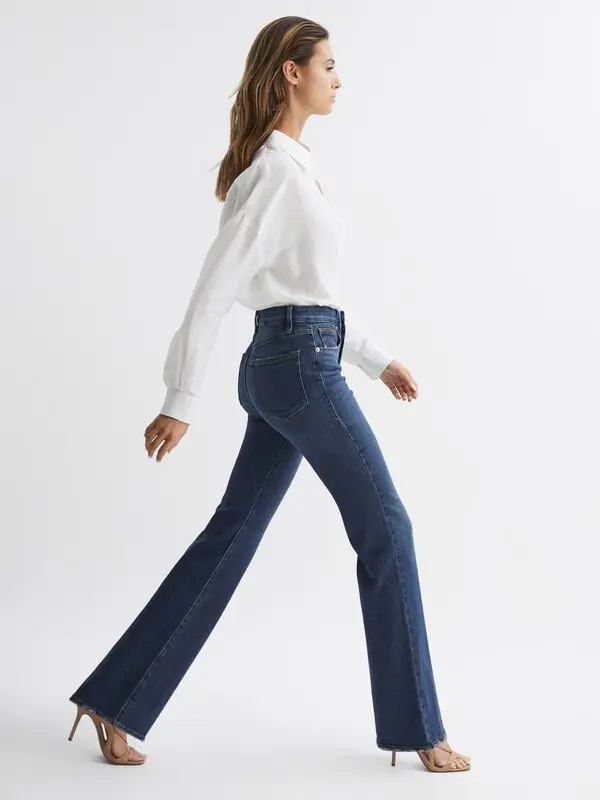 Good American Good Classic Boot Jeans - Indigo