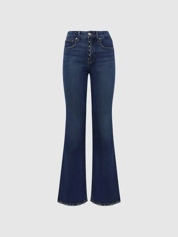 Good American Good Classic Boot Jeans - Indigo