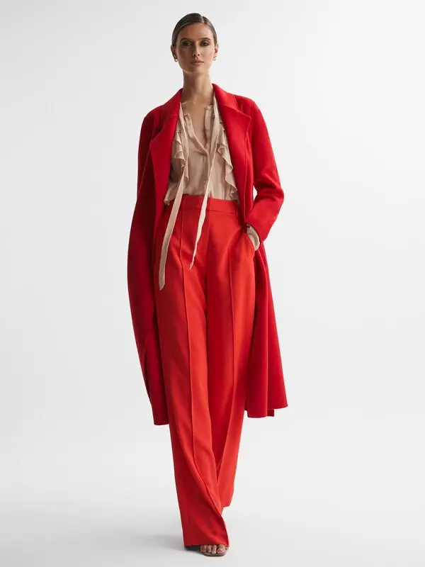 REISS Winnie Ruffle Blouse
