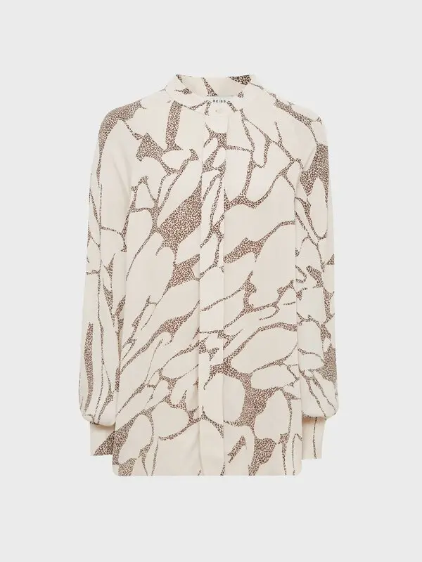 REISS Harri Printed Shirt