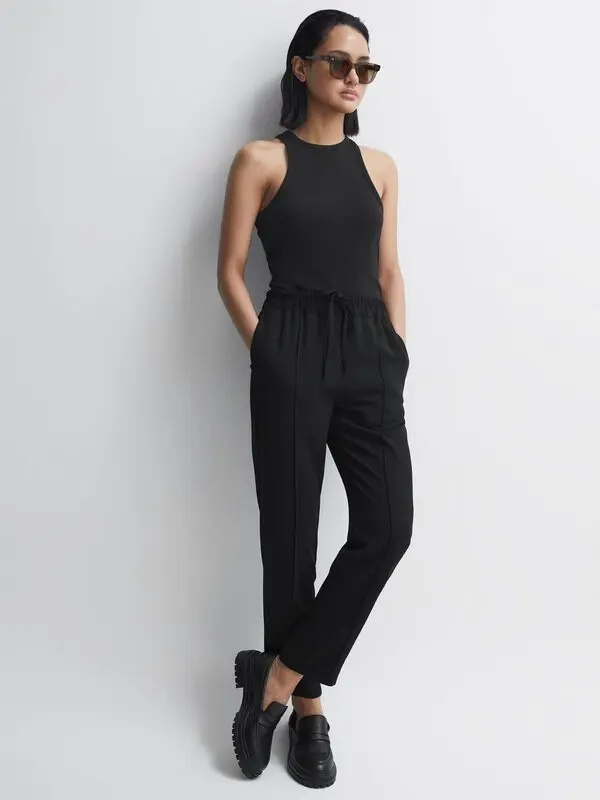 REISS Adele Leather Loafers