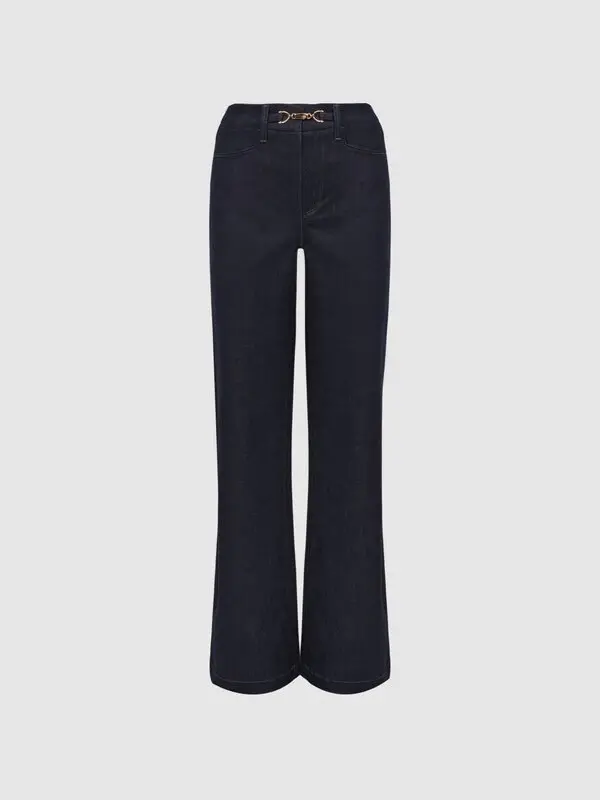 Paige Leenah High-rise Flared Jeans - Montecito
