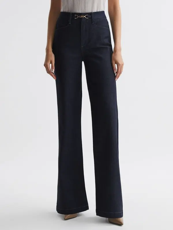 Paige Leenah High-rise Flared Jeans - Montecito