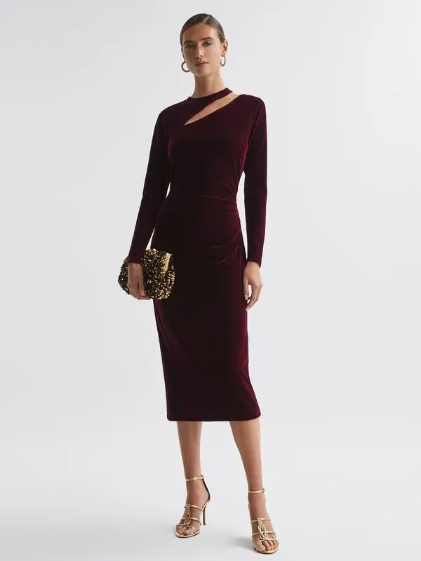 REISS Hallie Strappy Open-toe Heels