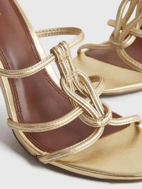 REISS Hallie Strappy Open-toe Heels