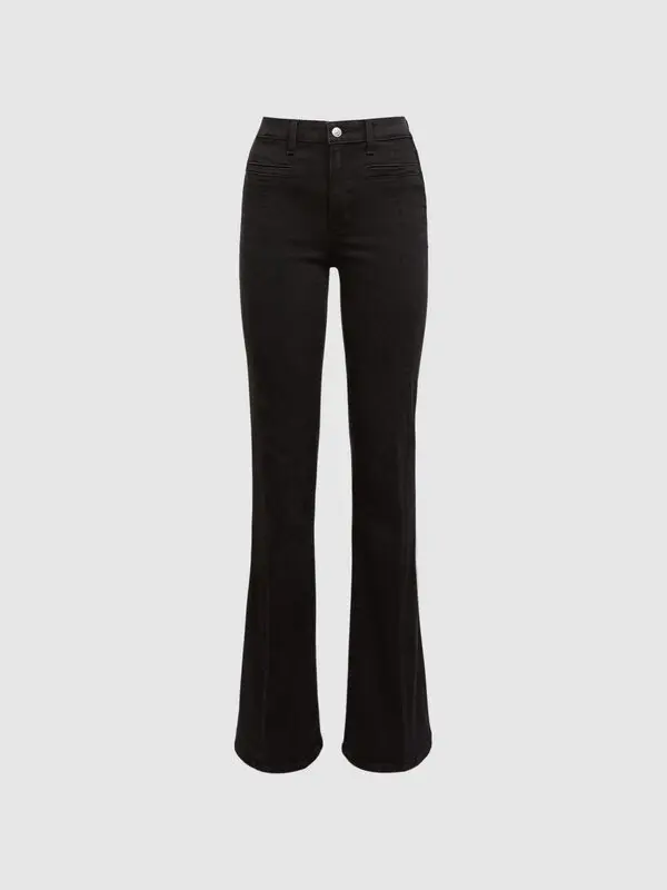 Paige Laurel High-rise Flared Jeans
