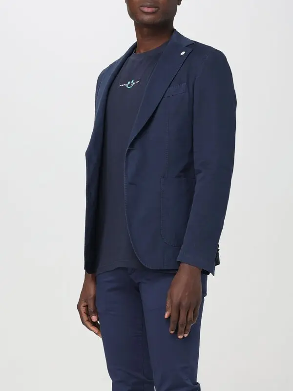 MANUEL RITZ Tailored Blazer - Blue