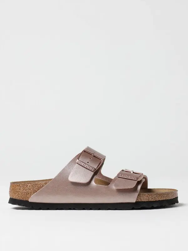 BIRKENSTOCK Heeled Sandals - Copper Red