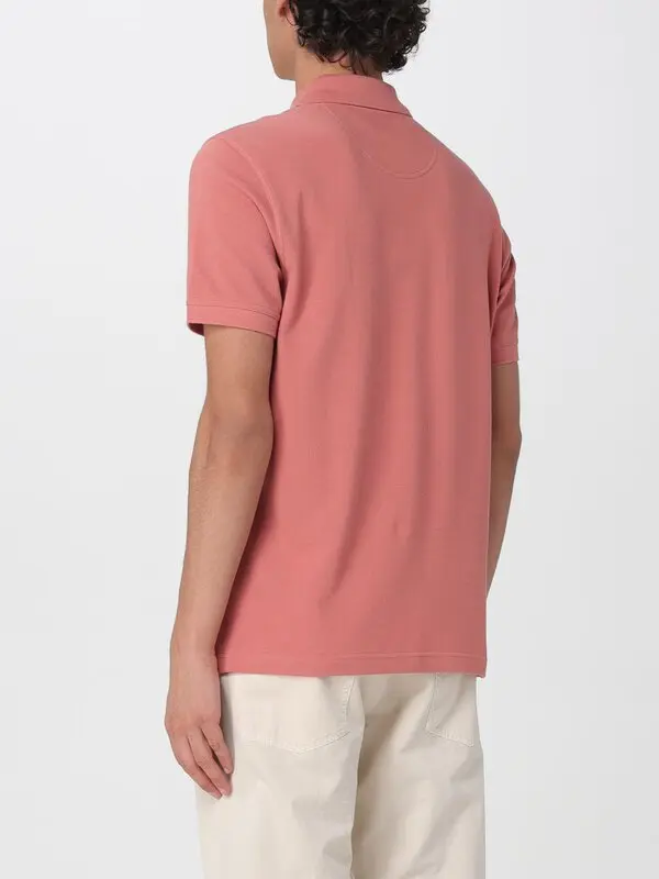 Barbour Cotton Polo Shirt With Logo - Pink
