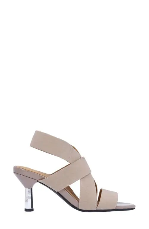 L'AMOUR DES PIEDS Lunette Ankle Strap Sandal - Taupe