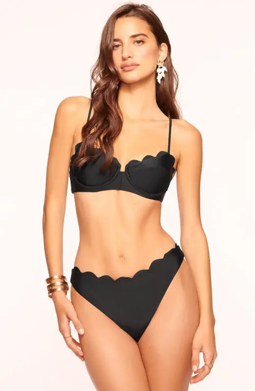 Ramy Brook Leyla Scalloped Underwire Bikini Top