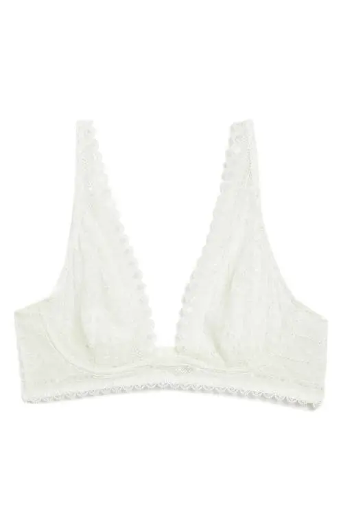 ETAM Panama Sheer Lace Contour Bra - Ecru