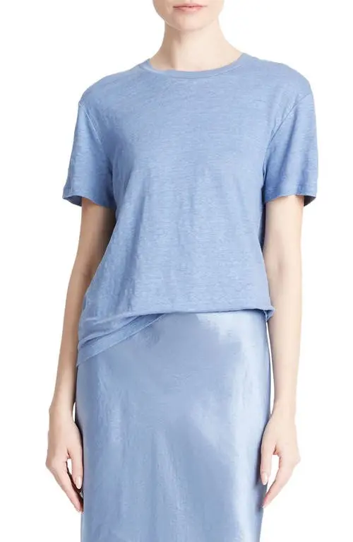 Vince Crewneck Linen T-shirt