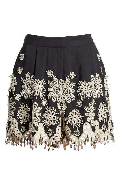 Kobi Halperin Annabel Embroidered Shorts