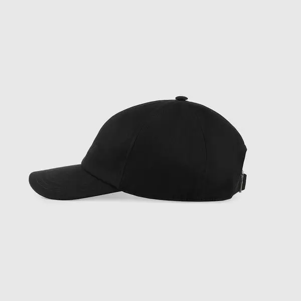 Gucci Cotton Baseball Hat With Embroidery