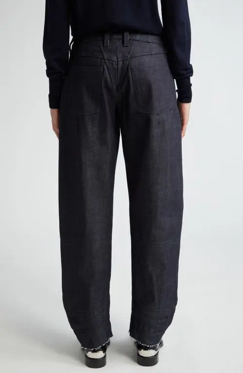 JIL SANDER Barrel Leg Jeans - 010 Magnet