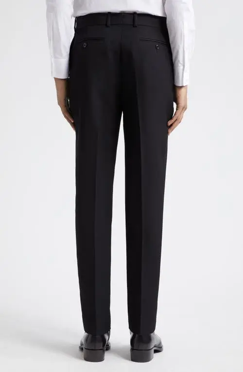 Alexander McQueen Wool Cigarette Pants - Black